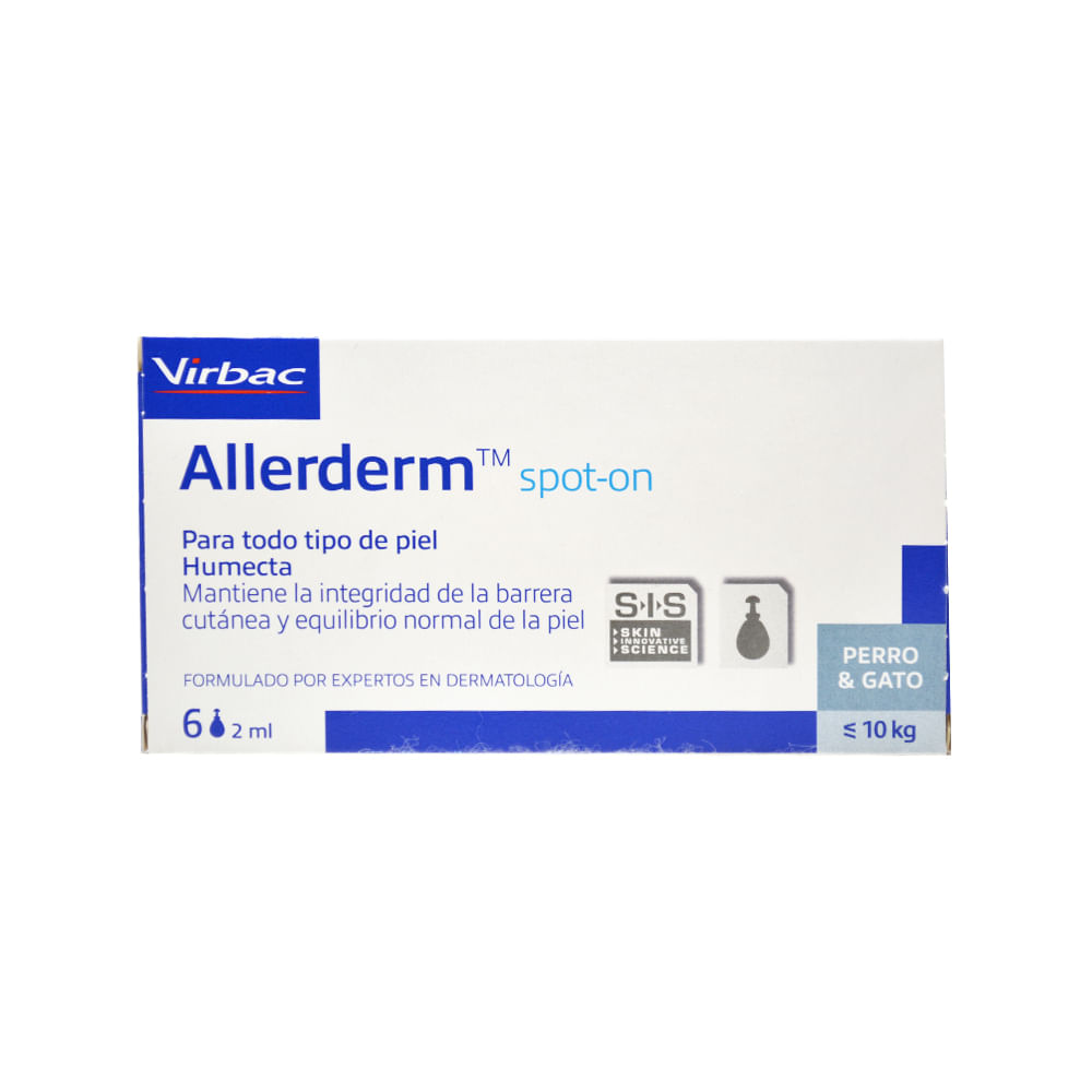 Allerderm Spot On 2ml ( hasta 10k )