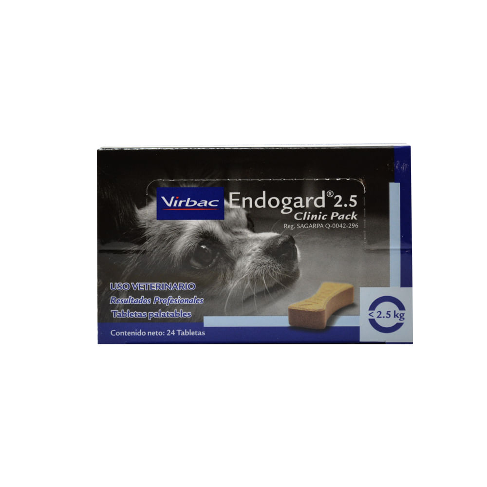 Endogard 2-5 Clinic Pack 24 Tabs