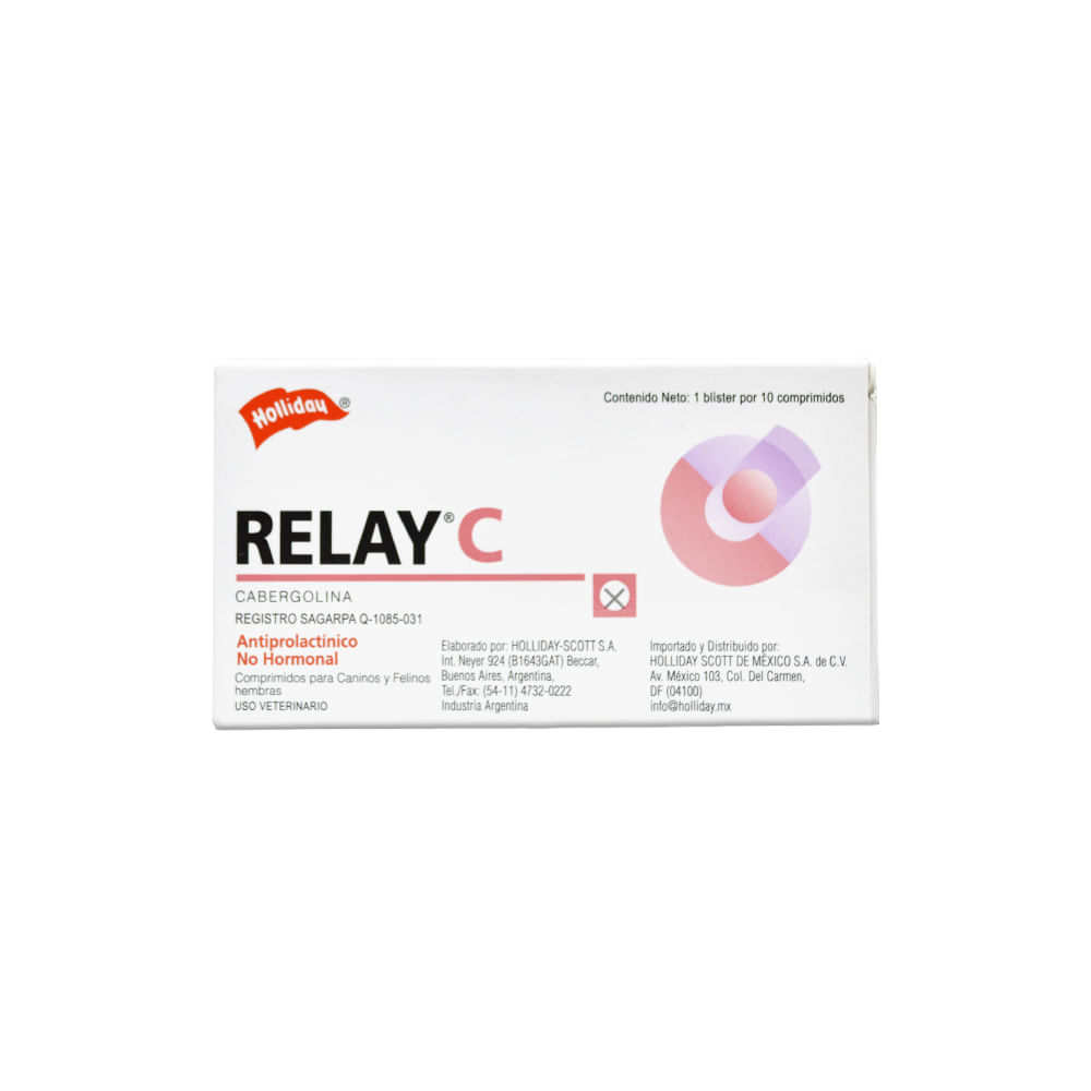 Relay C 10 compr( RECETA CUANTIFICADA)