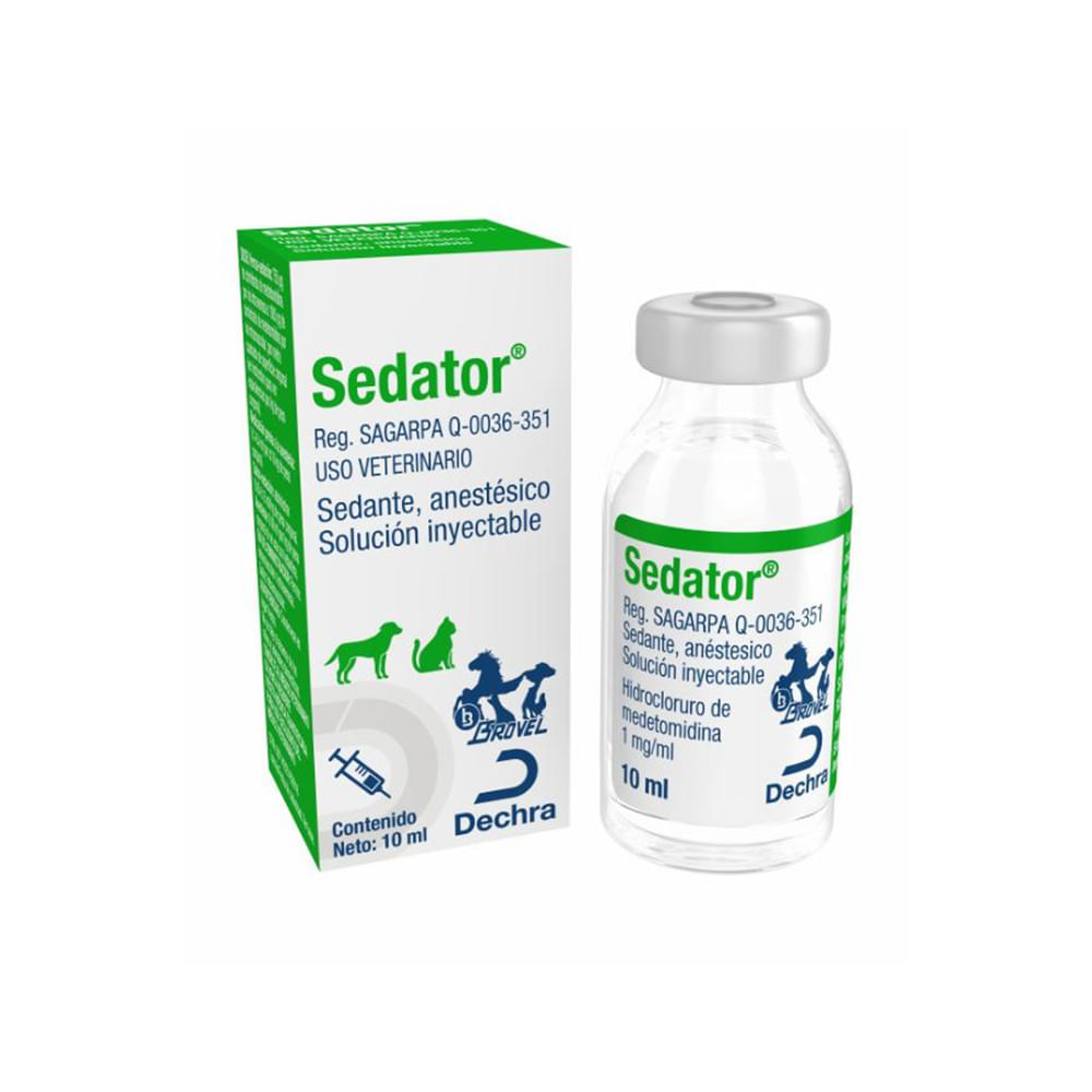 Sedator 10 ml.(RECETA CUANTIFICADA)