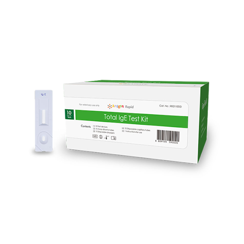 CAJA Prueba IGE Total ( alergias ) C/10 test