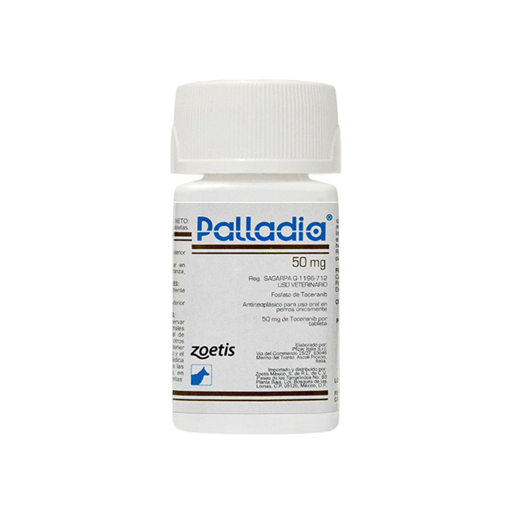 Palladia 50mg ( 30 comp.) RECETA CUANTIF