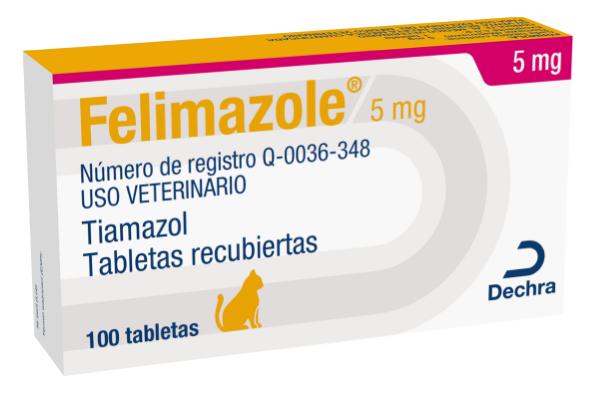 Felimazole 5 mg tabs.(RECETA CUANTIFICAD