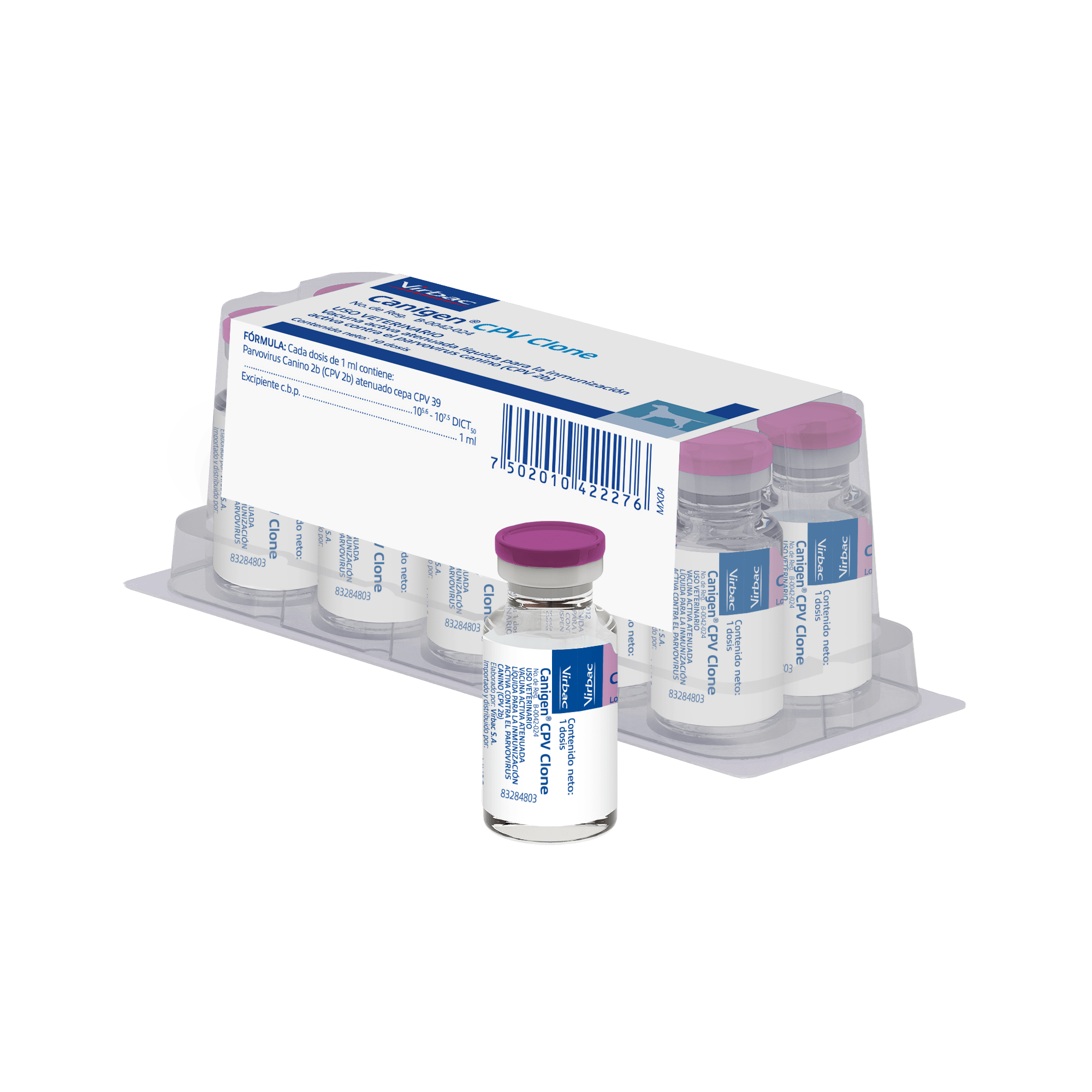 Canigen CPV Clon 1 Dosis