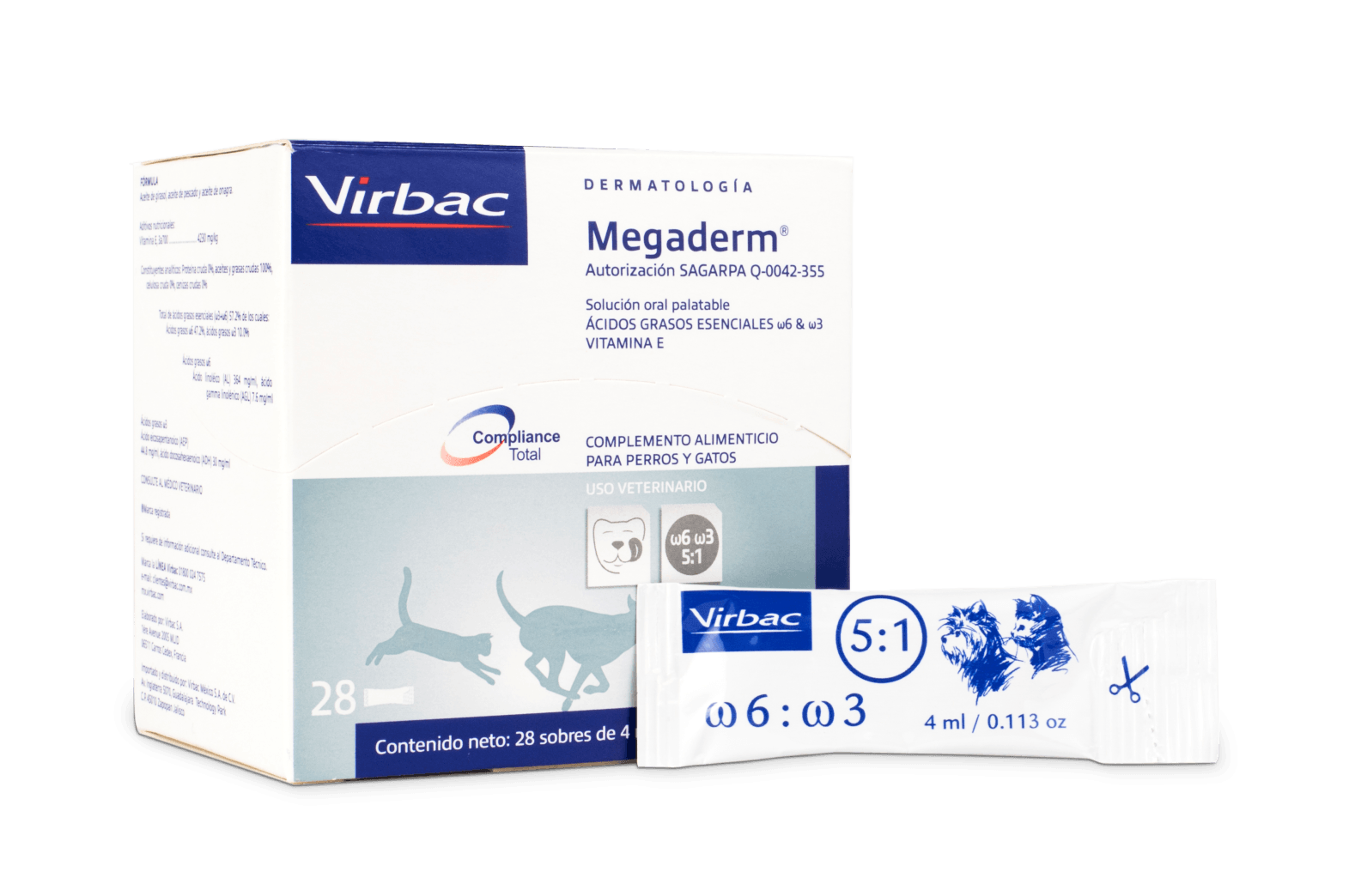 Megaderm 4ml (28 sobres)