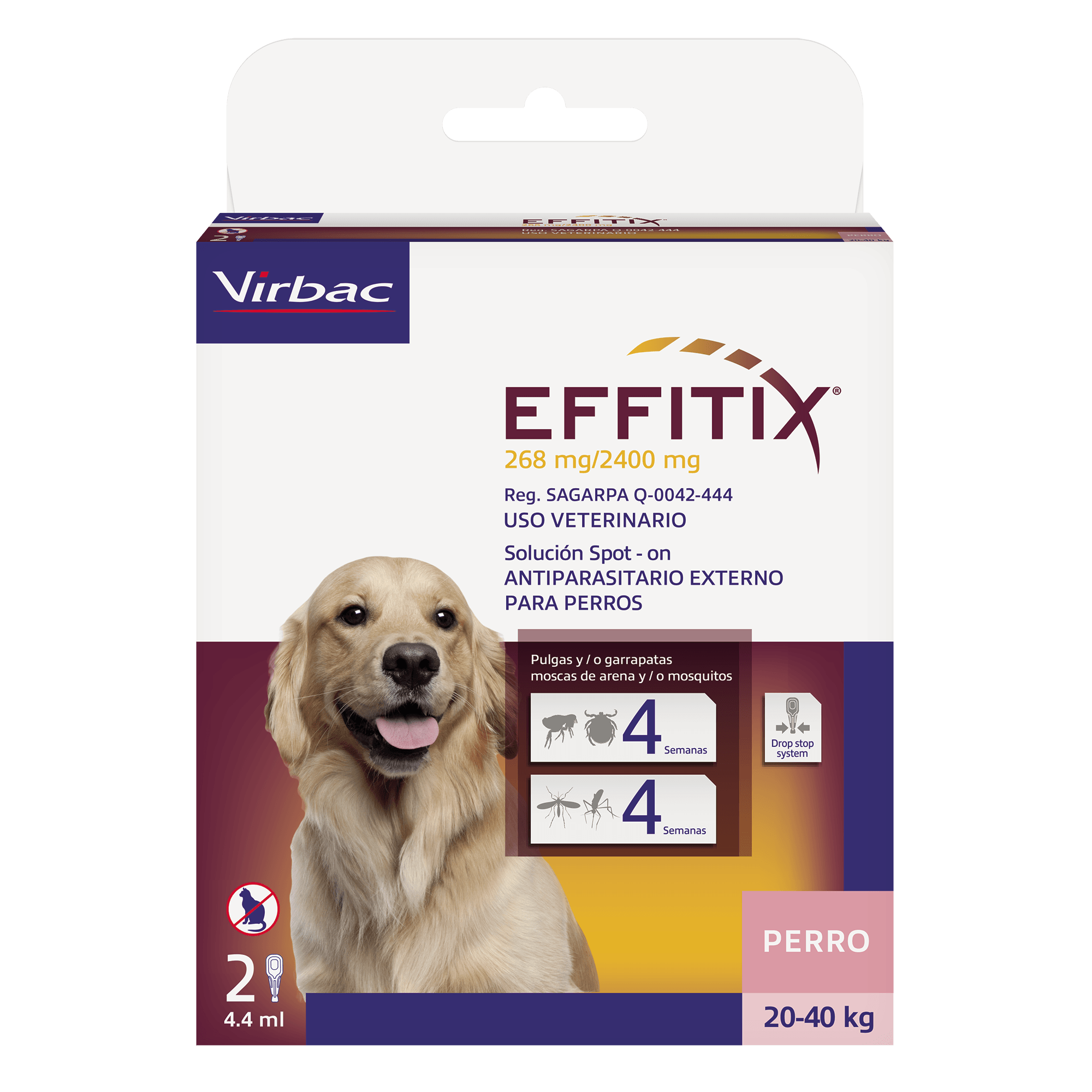 Effitix 268mg C/2 ( 20-40 kg )