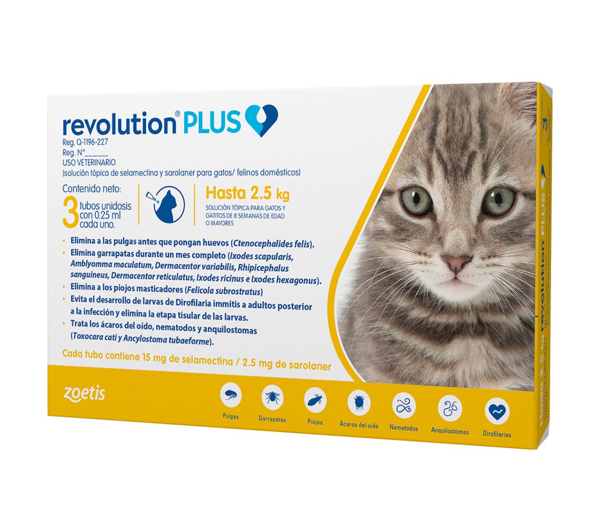 Revolution Plus 0.25ml ( 2.5 kg )