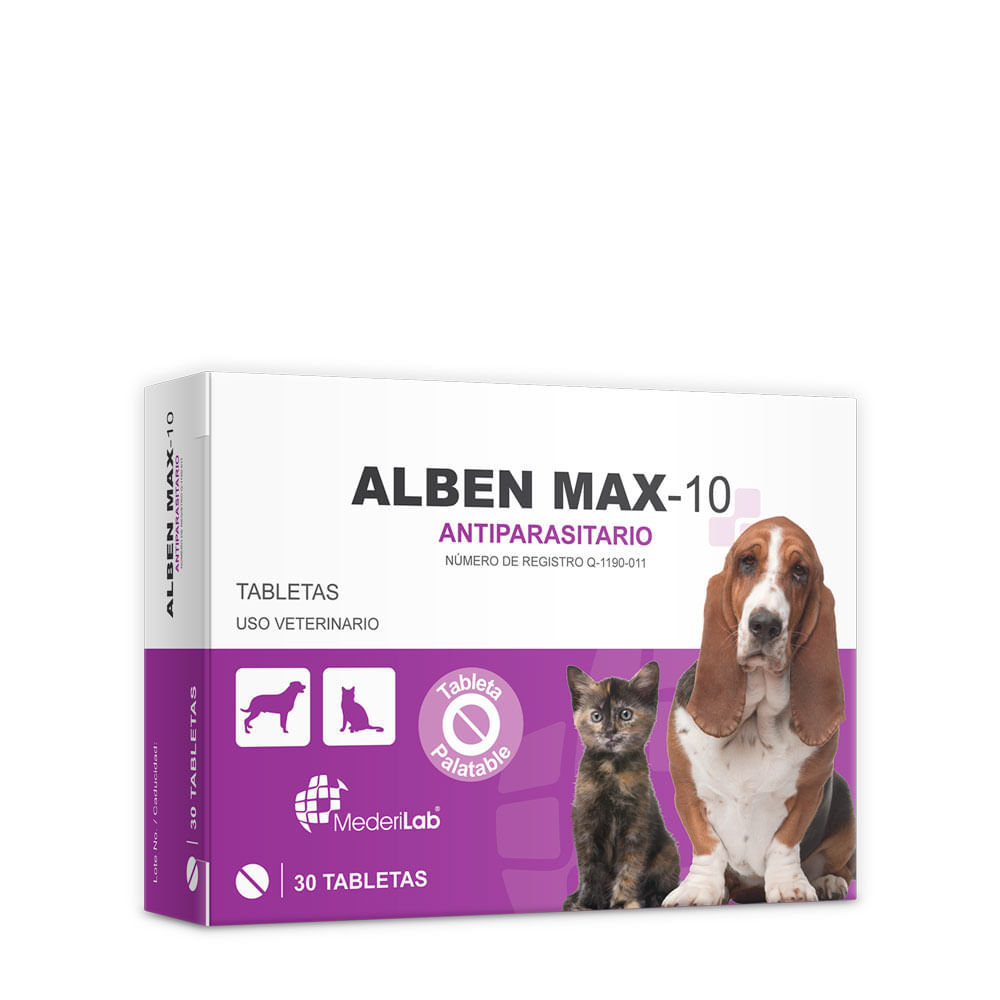 ALBEN MAX-10 / 30 TABLETAS