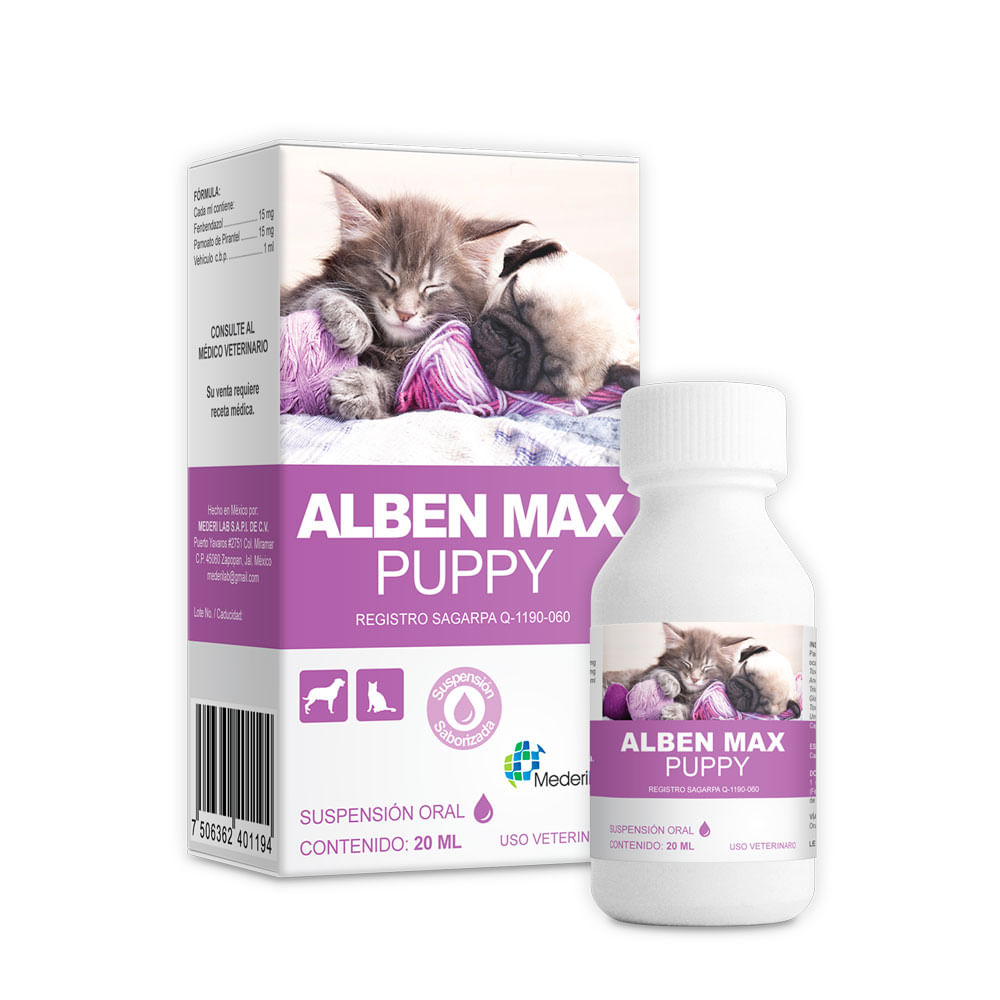 ALBEN MAX PUPPY ORAL 20 ML