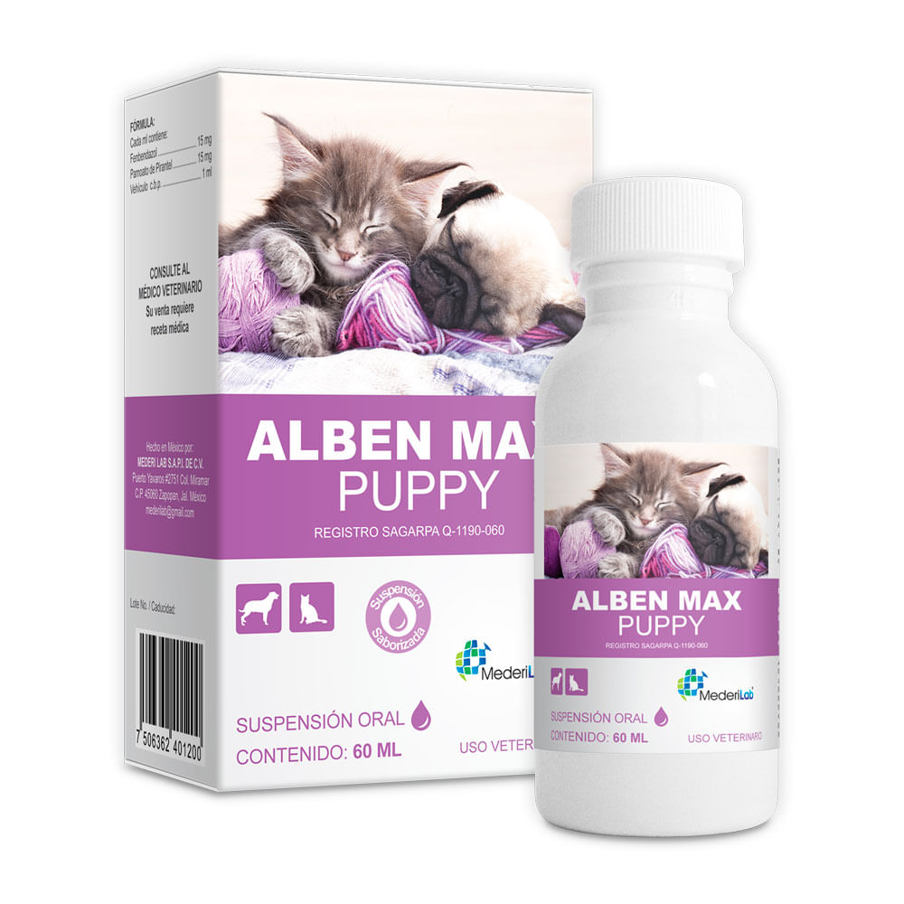 ALBEN MAX PUPPY ORAL 60 ML