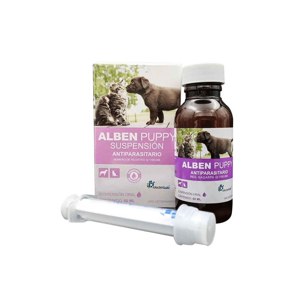 ALBEN PUPPY SUSPENSION ORAL 60 ML