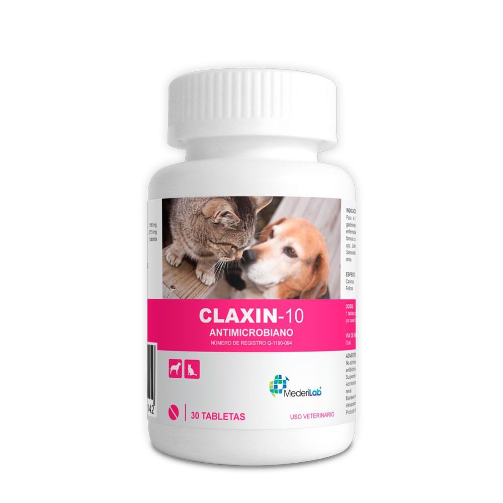 CLAXIN-10 / 30 TABLETAS