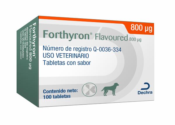 Forthyron 800 mcg (100 tab)RECETA CUANTI