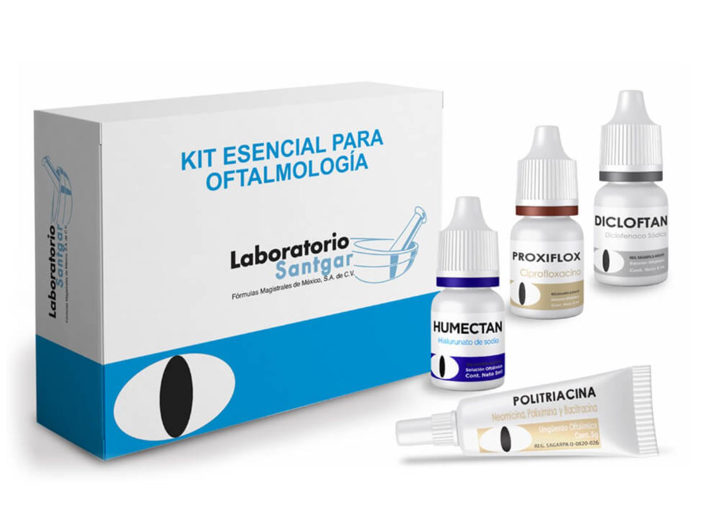 KIT ESENCIAL DE OFTALMOLOGIA