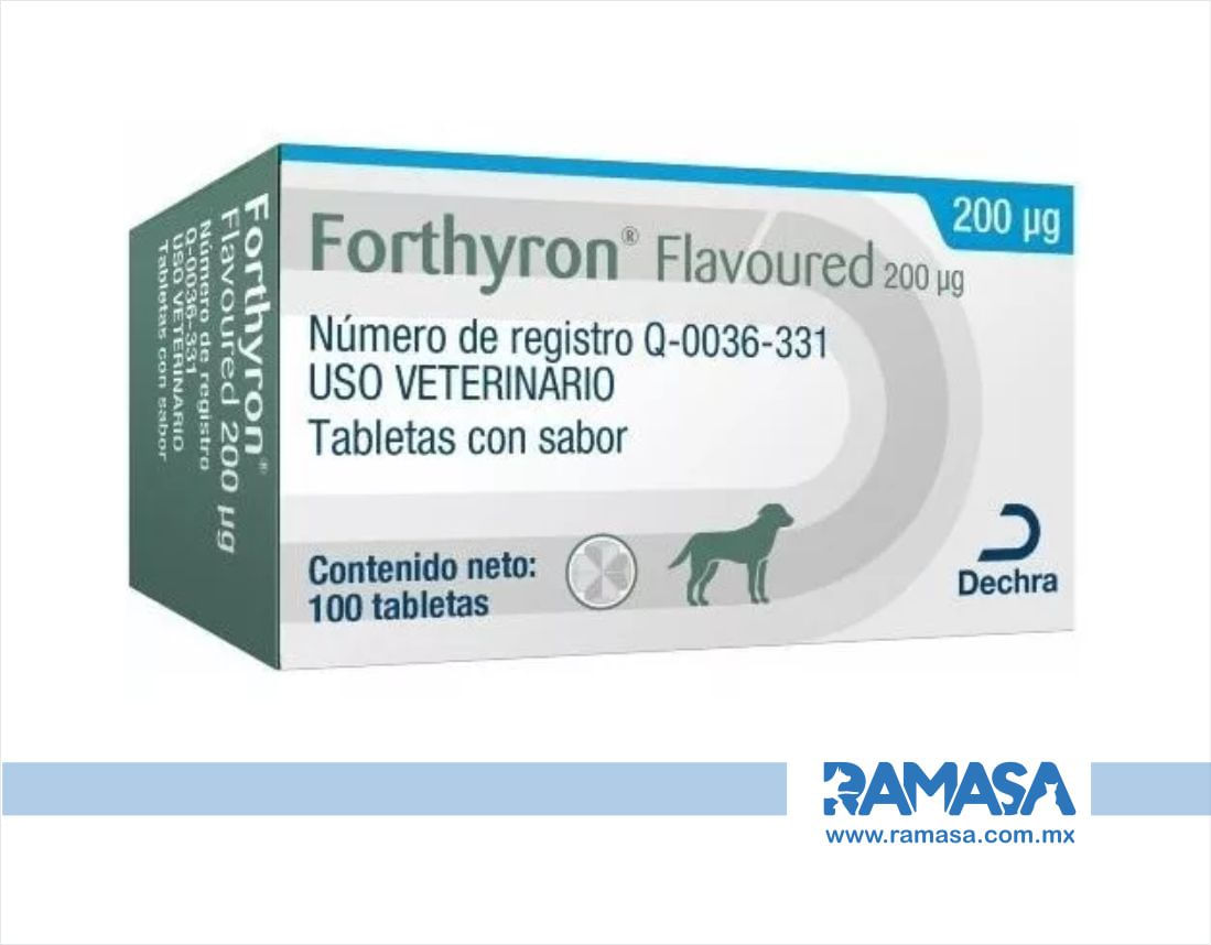 Forthyron 200 mcg (100 tab)RECETA CUANTI