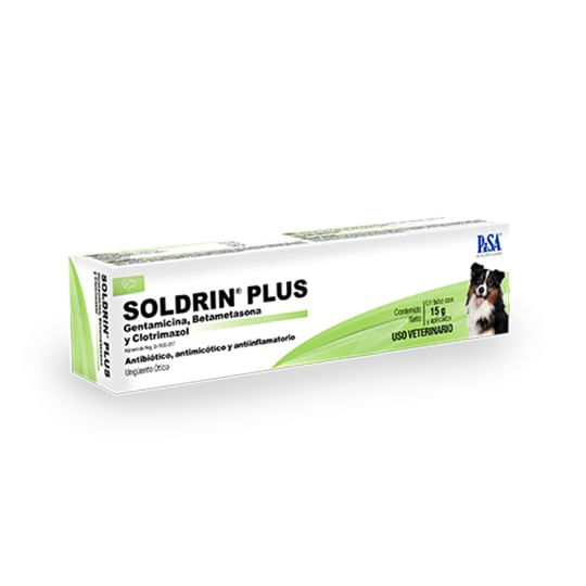 Soldrin Plus 15g.( unguento otico)