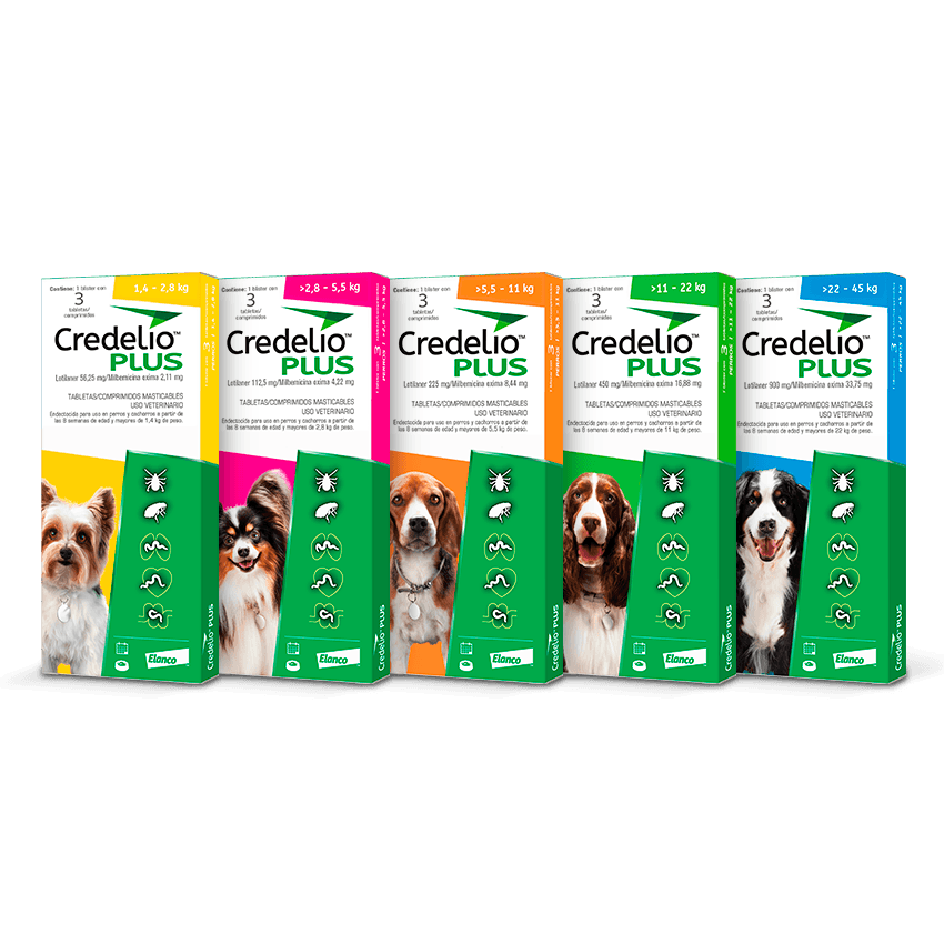 CREDELIO PLUS 3/TAB ( 2.8 - 5.5 kg )